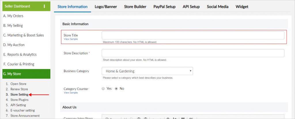 A Simple Guide to Write Store Title and Store Description – Lelong.my Blog